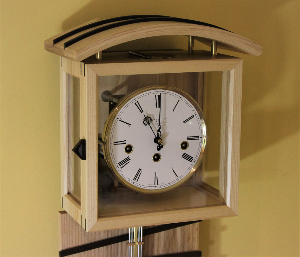 Ash Clock – Steven Hampson Designer and Maker of Fine Furniture