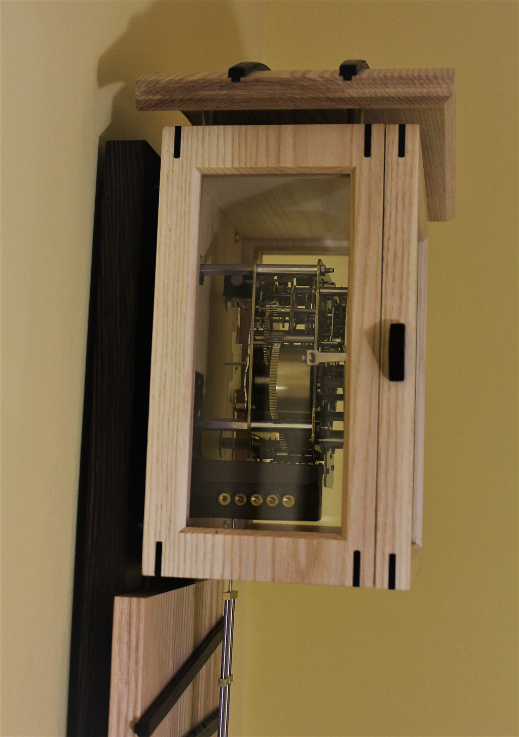 Ash Clock – Steven Hampson Designer and Maker of Fine Furniture