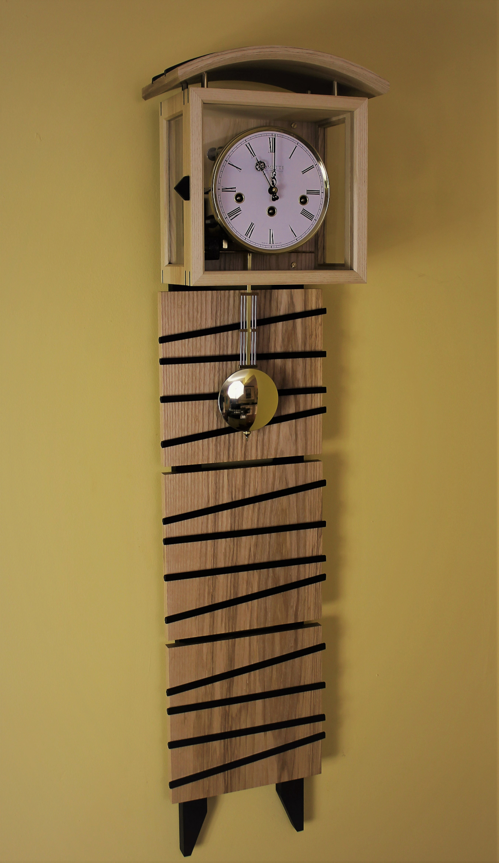 Ash Clock – Steven Hampson Designer and Maker of Fine Furniture
